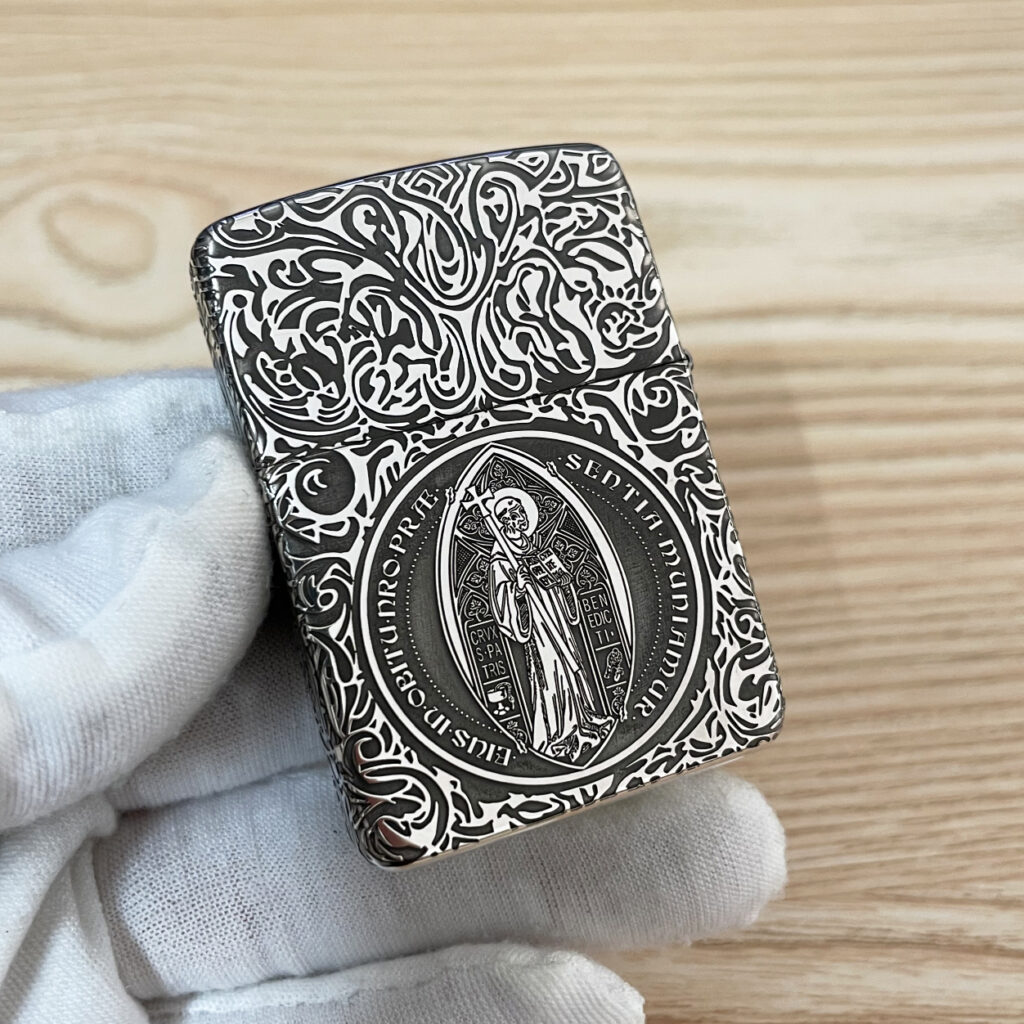 Zippo 1941 Replica Sterling Silver Constantine Lighter