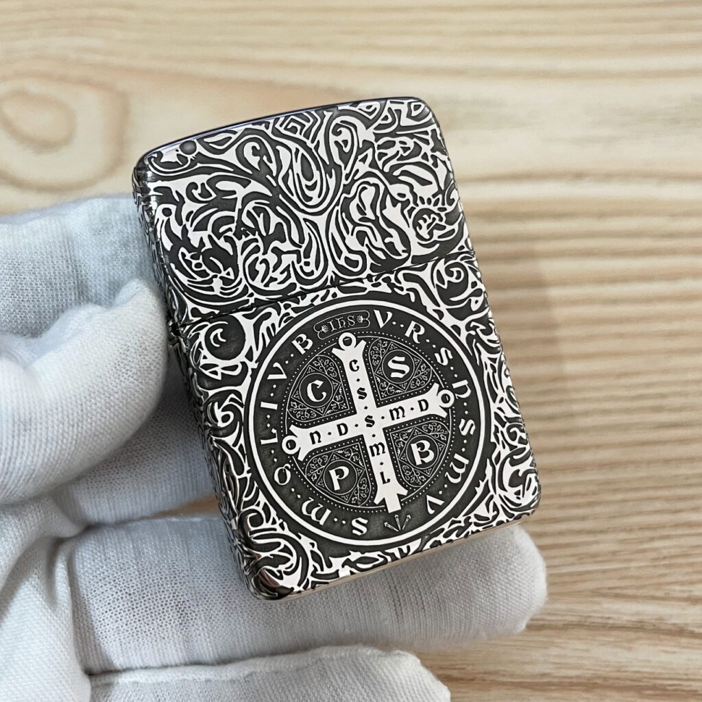 Zippo 1941 Replica Sterling Silver Constantine Lighter
