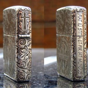 Zippo Sterling Silver Constantine Holy Father Lighter