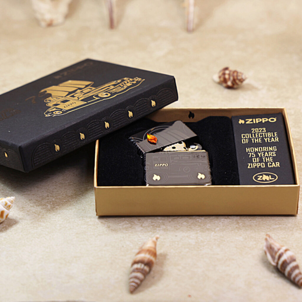 Zippo 2023 COTY With 75th Anniversary Zippo Car Asian Version