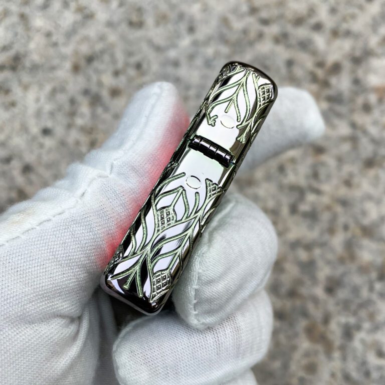 Zippo Armor Green Elegant Dragon Lighter 49054