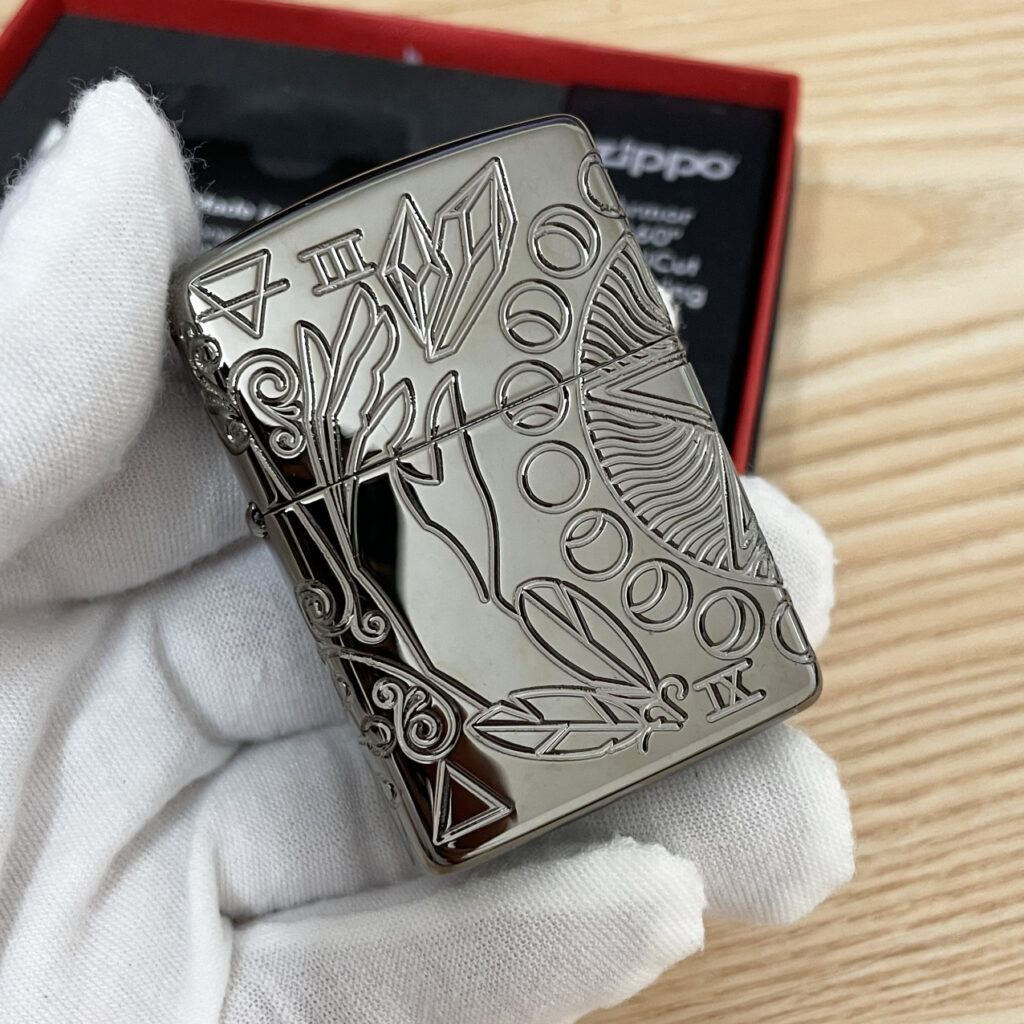 Zippo Armor Wicca With Occult Markings Design Lighter 49689