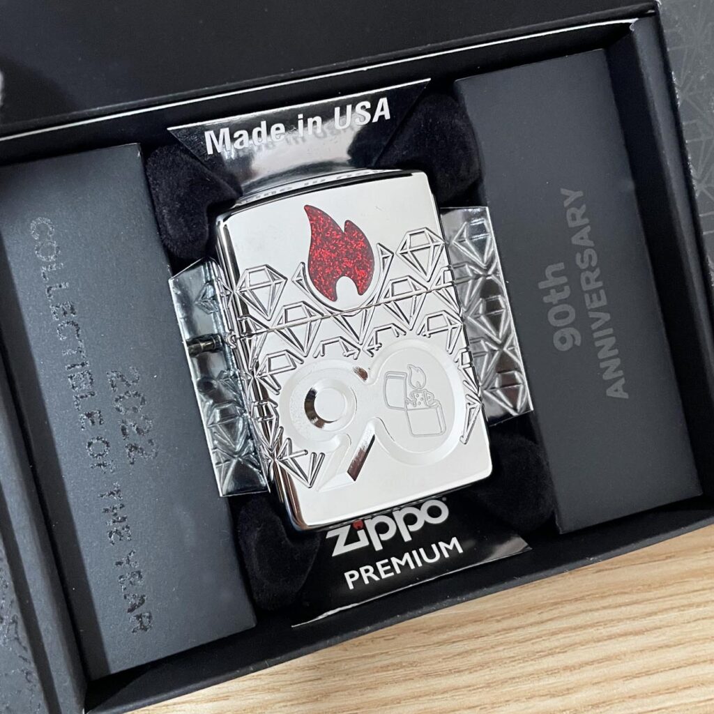 Zippo Armor 90th Anniversary 2022 COTY Lighter European Version