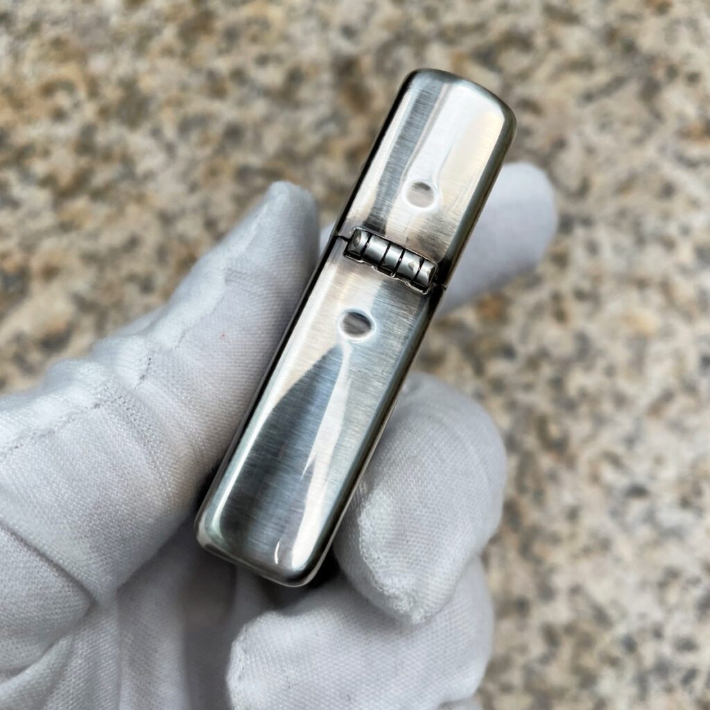 Japanese Zippo Plated Silver Amano Yoshitaka Collection Lighter