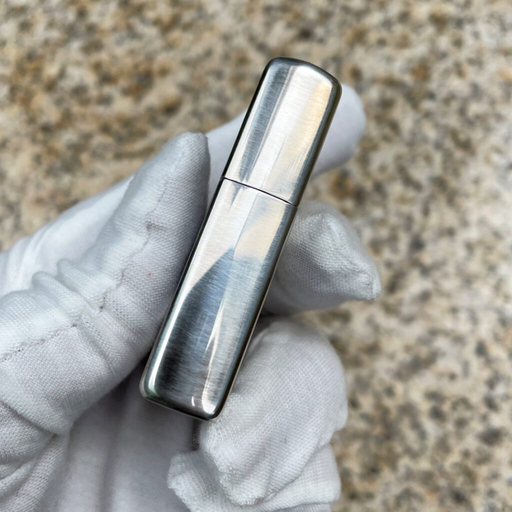 Japanese Zippo Plated Silver Amano Yoshitaka Dragon Knight Lighter