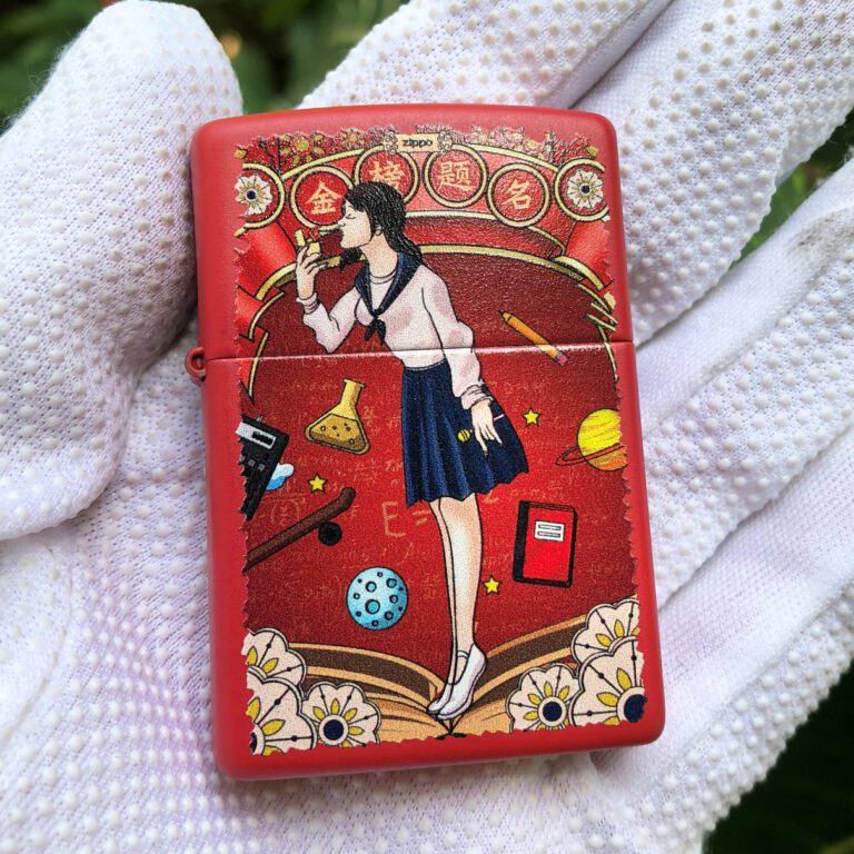 Zippo Red Matte Windy Chasing Dreams Limited Edition Lighter