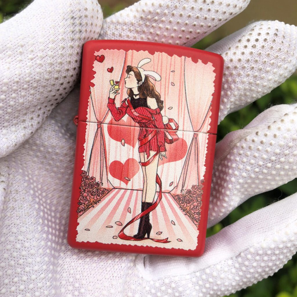 Zippo Red Matte Windy Limited Edition Lighter
