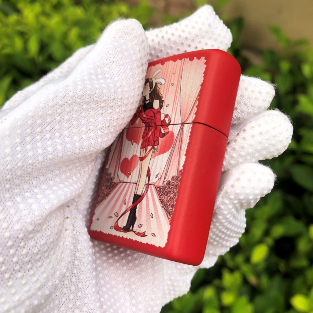 Zippo Red Matte Windy Limited Edition Lighter