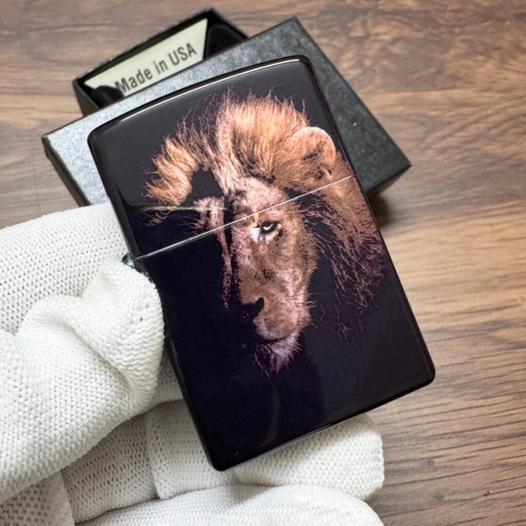 Zippo 540 Color Printing Process Lion Lighter