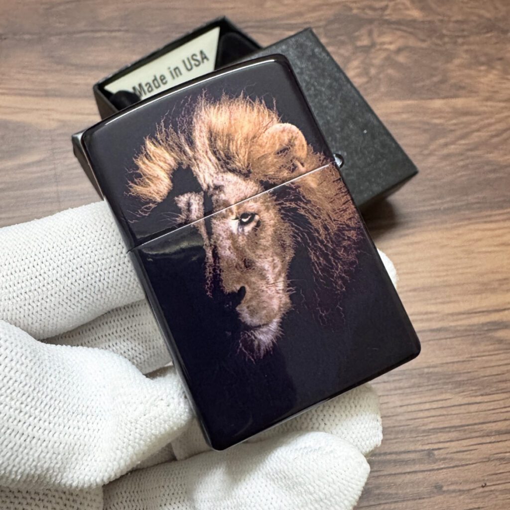 Zippo 540 Color Printing Process Lion Lighter
