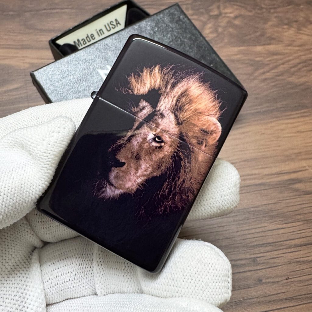 Zippo 540 Color Printing Process Lion Lighter