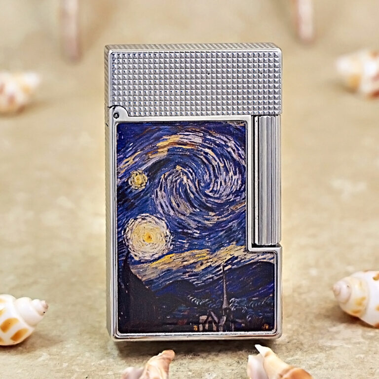 Karl Wieden Line 2 Cling Sound Lacquer Art Starry Night Lighter