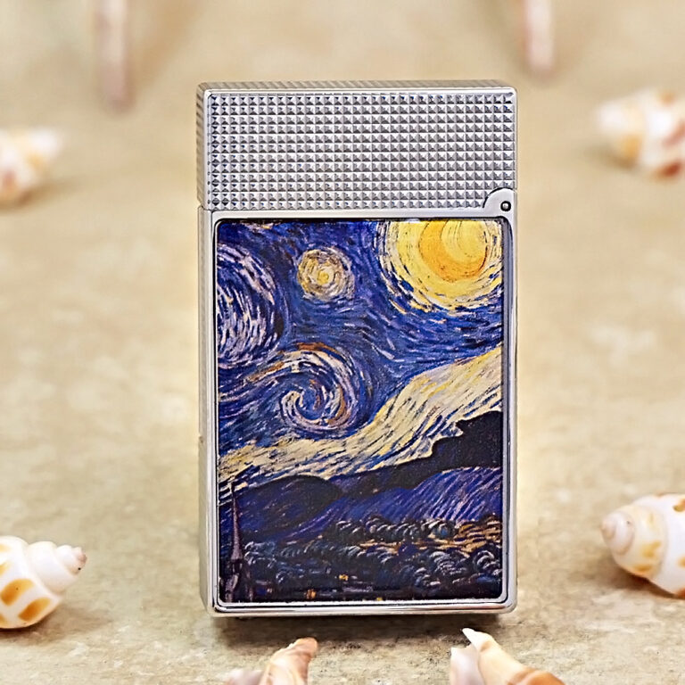 Karl Wieden Line 2 Cling Sound Lacquer Art Starry Night Lighter
