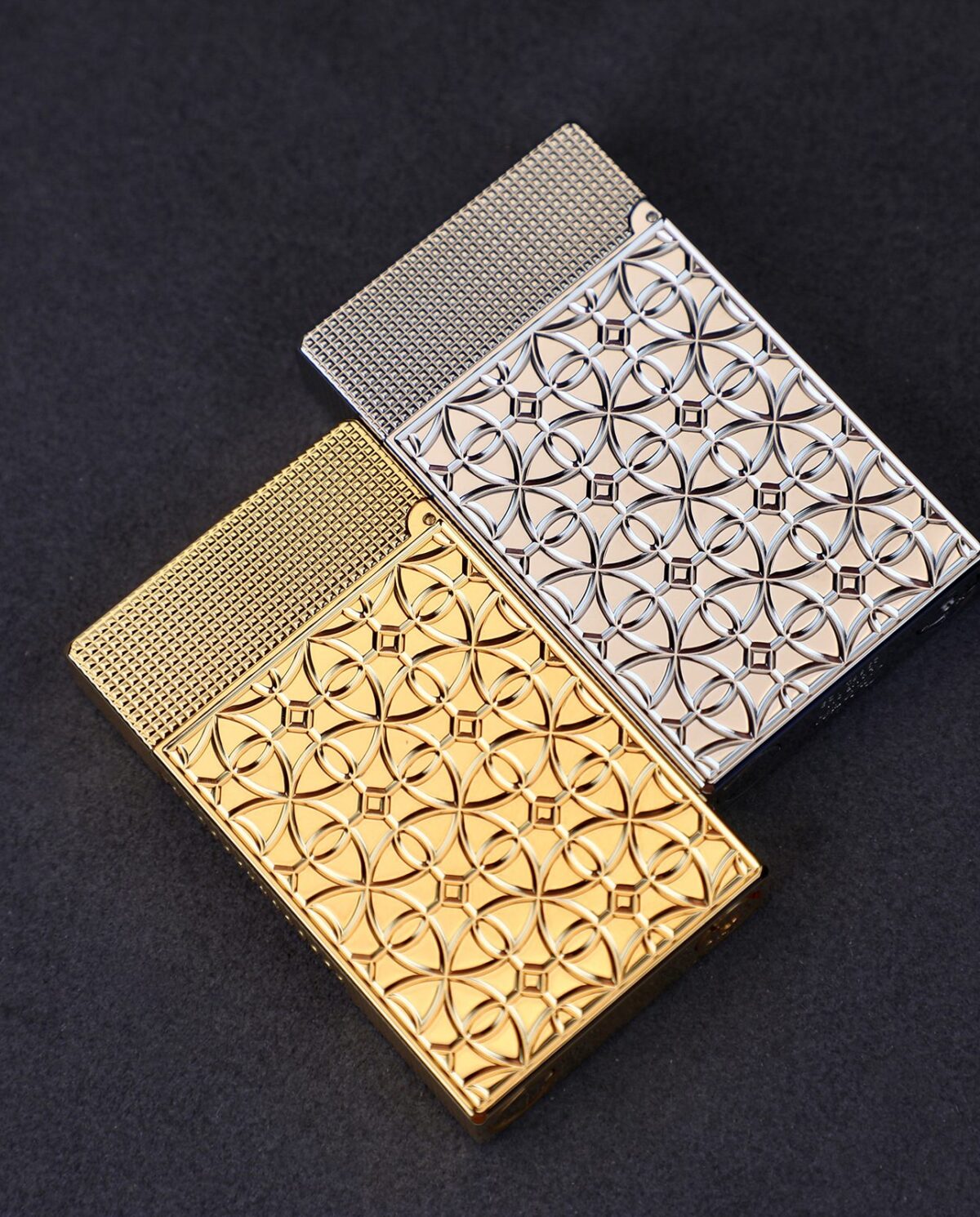 Calorie Luxury Perfect Ping Sounds Coin Pattern Lighter