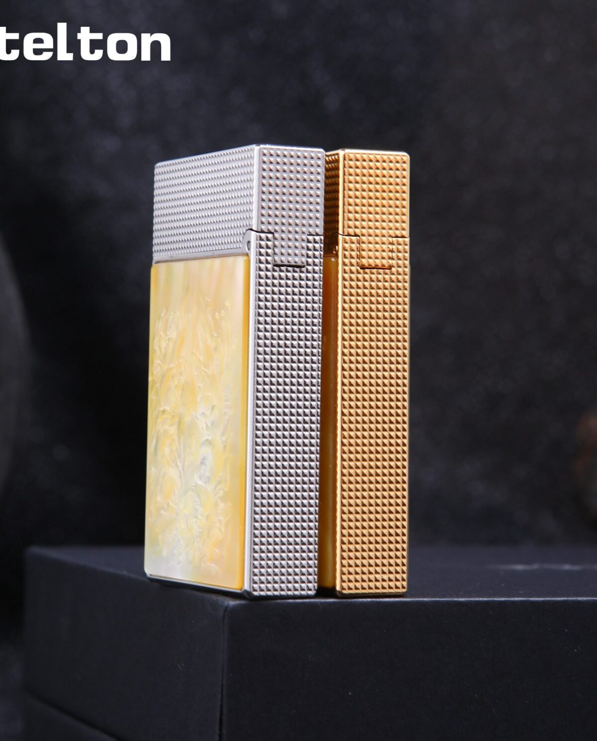 Stelton Line 2 Perfect Ping Sound Mother-of-Pearl Nine-Tailed Fox Lighter