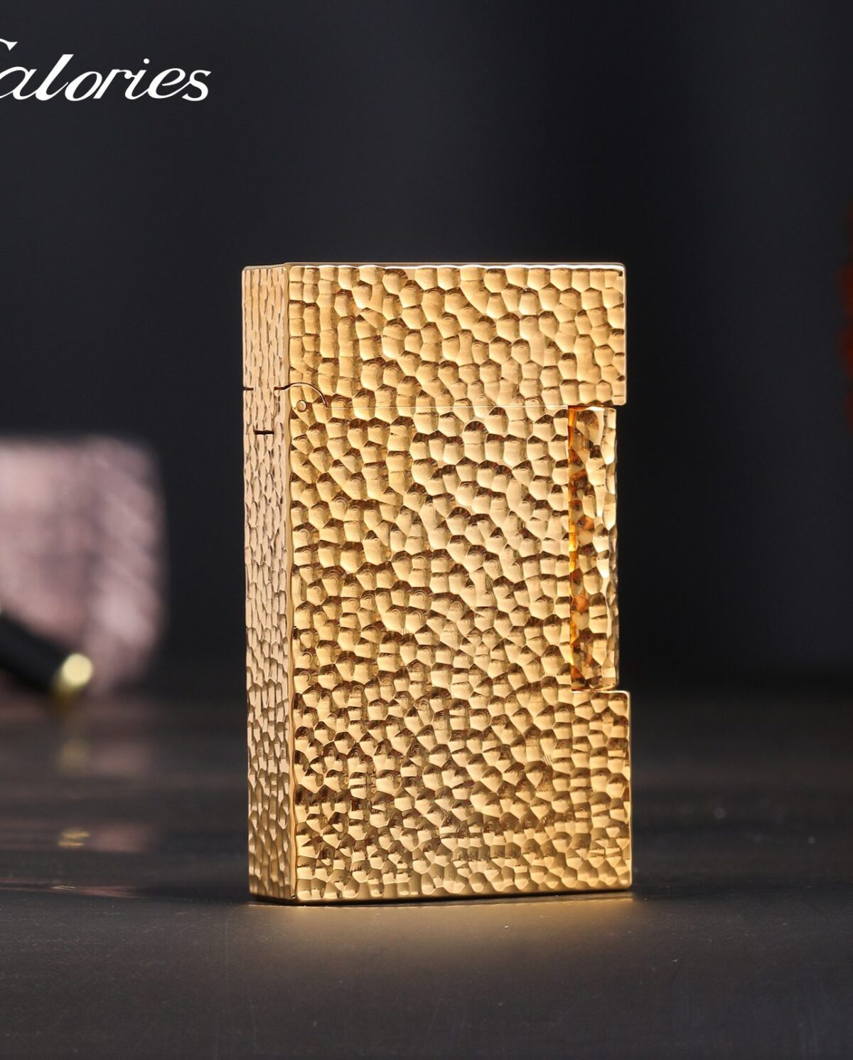 Calorie Luxury Perfect Ping Sounds Meteorite Crater Lighter